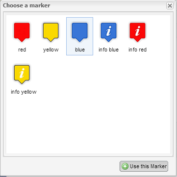 Marker Editor — MapStore Training